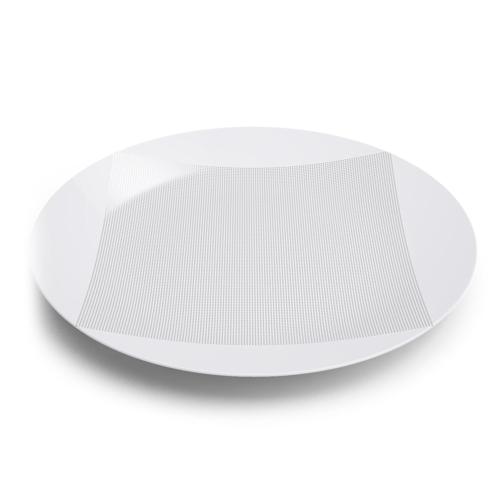 Modern Dinnerware | Non Sans Raison | Square Platinum Charger | Token ...